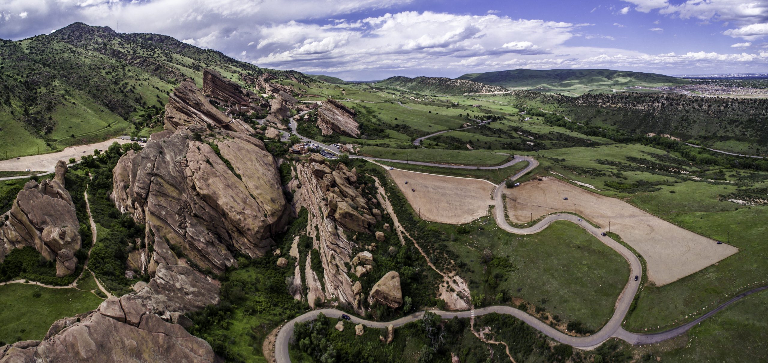 Red Rocks - Drone Photography
